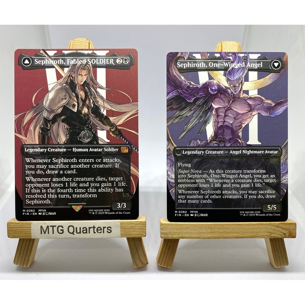Pr0xy Card - Sephiroth, Fabled SOLDIER 382 (Borderless) | Final Fantasy ...