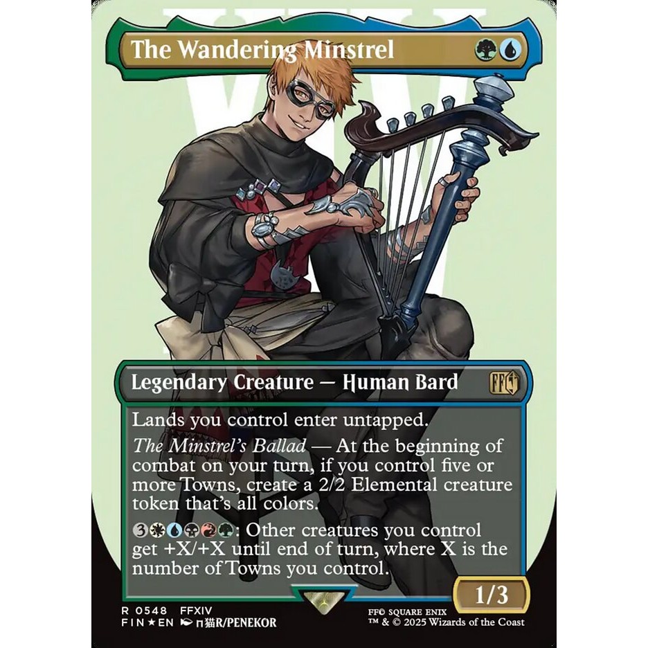 The Wandering Minstrel (HIGH QUALITY PROXY, CARD REQUEST AVAILABLE ...