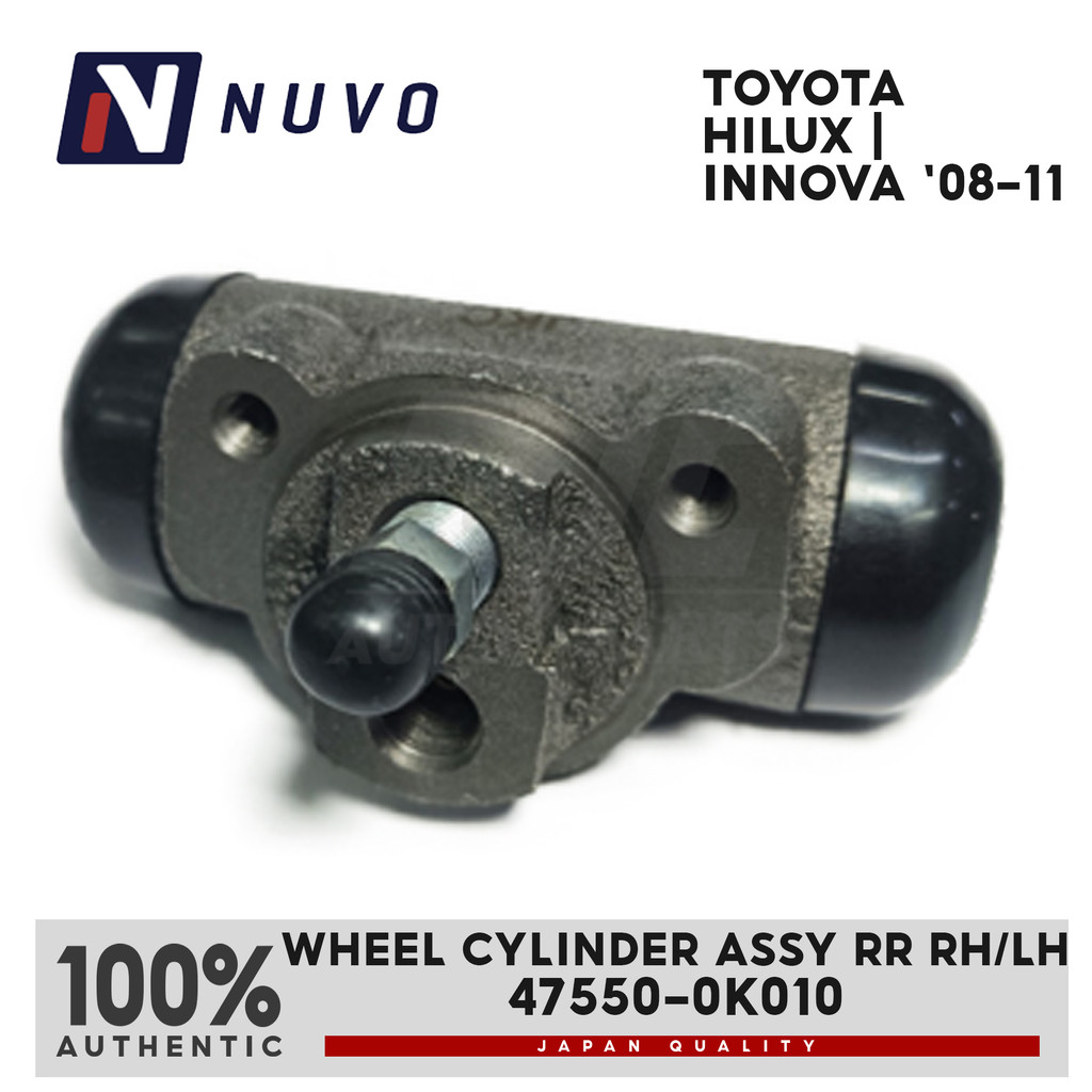 JKC WHEEL CYLINDER ASSY TOYOTA HILUX, FX PICKUP 2004-2017 / 47550-0K010 ...