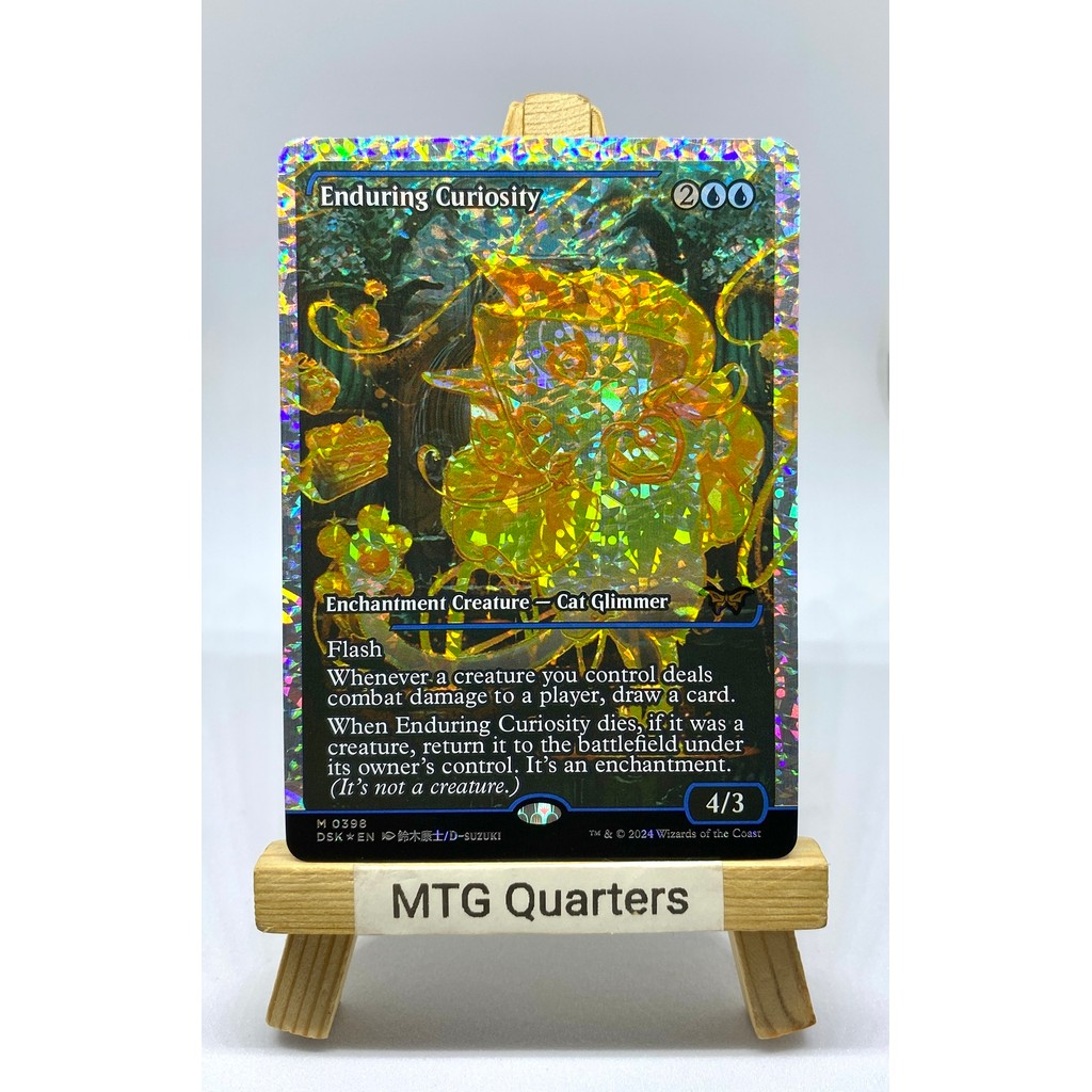 Pr0xy Card - Enduring Curiosity 398 (Showcase Fracture Foil ...