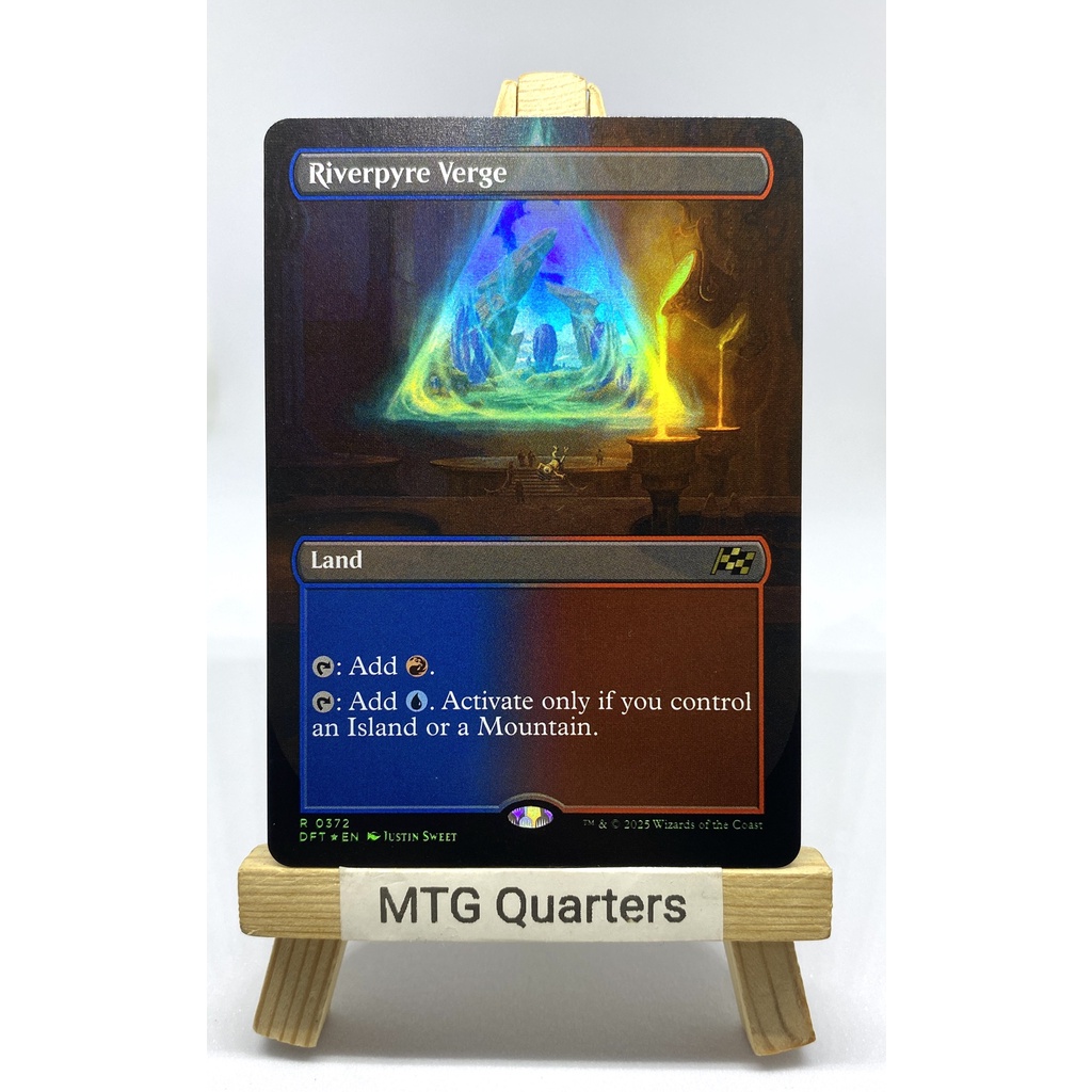 Pr0xy Card - Riverpyre Verge (Borderless Foil) | Aetherdrift (DFT) | Shopee Malaysia