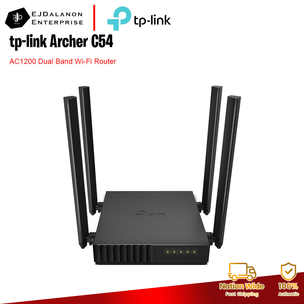 tp-link Archer C54 Dual Band Wi-Fi Router | EJDalanon Enterprise ...
