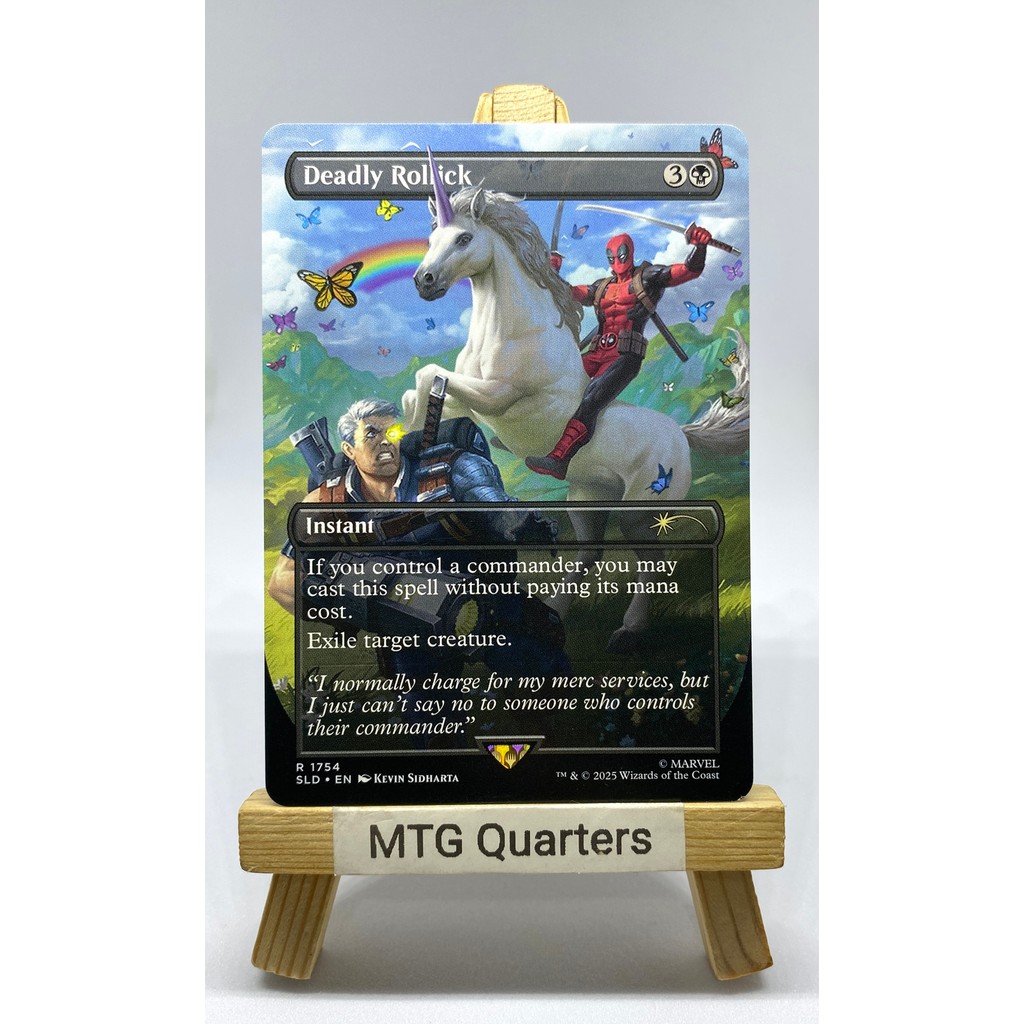 Pr0xy Card - Deadly Rollick 1754 (Borderless) | Secret Lair Drop (SLD ...