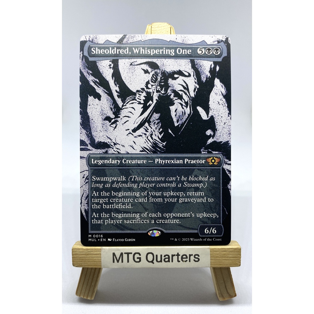 Pr0xy Card - Sheoldred, Whispering One (Borderless) | Multiverse ...