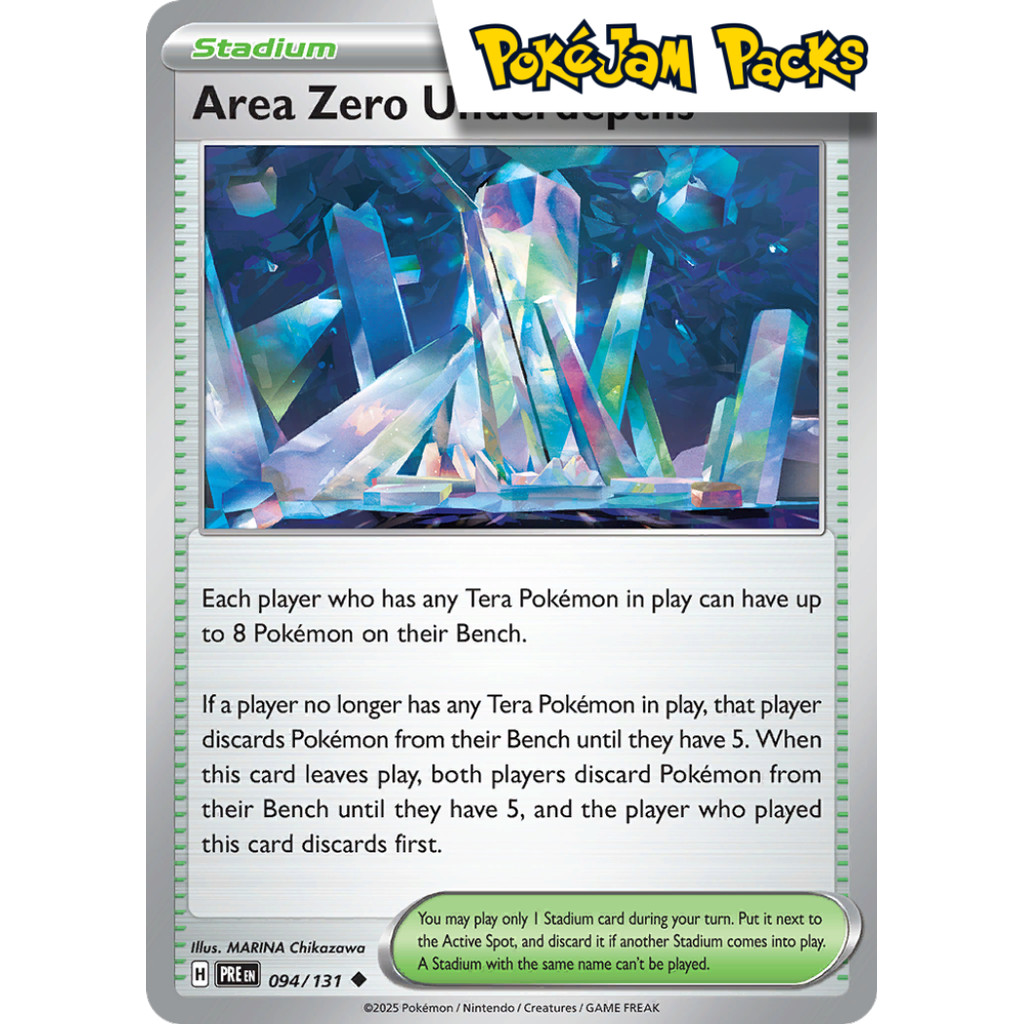 Area Zero Underdepths - 094/131 - Uncommon - Prismatic Evolutions ...