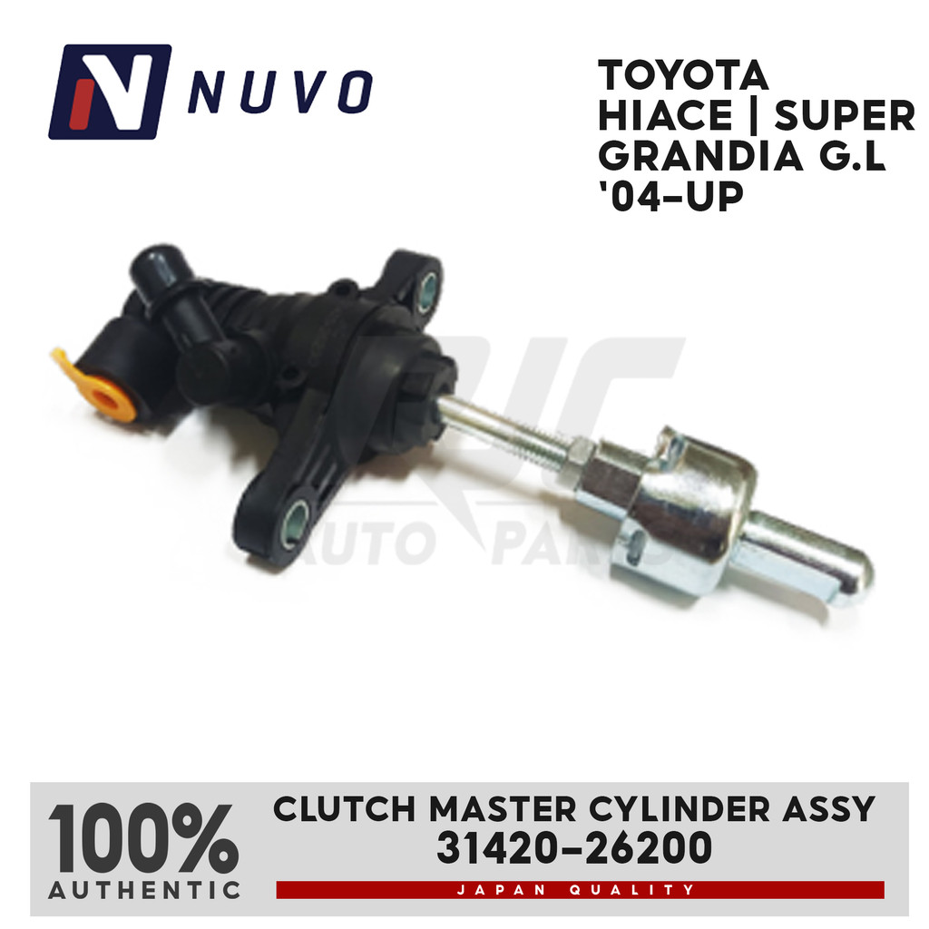 JKC CLUTCH MASTER CYLINDER TOYOTA HIACE , SUPER GRANDIA G.L 2004-UP ...