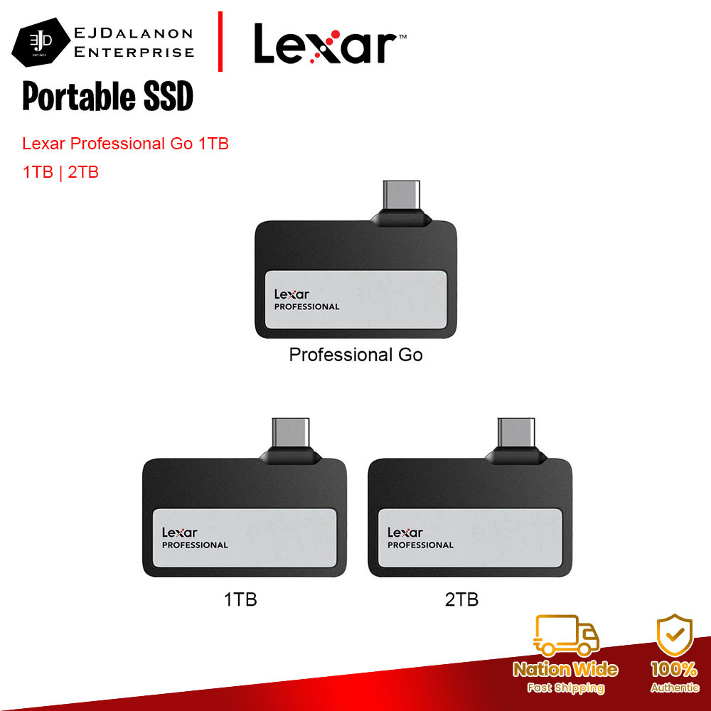 Lexar Professional Go Portable SSD | EJDalanon Enterprise | Shopee Malaysia