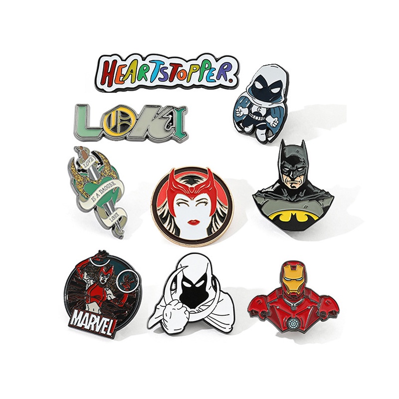 New Marvel Movie Brooch Moonlight Knight Scarlet Witch Loki Thanos ...