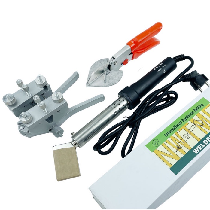 150W PU Round Belt Welder & Bonder Clamp & scissors PU belt bonding ...