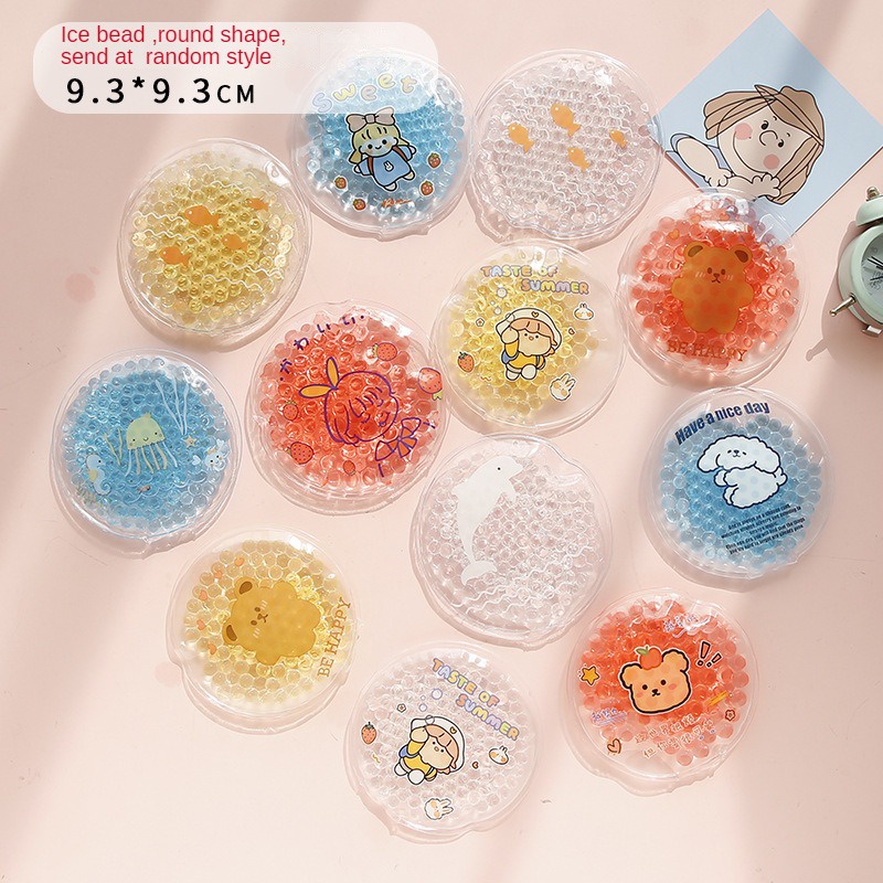 1PC Summer Gel Ice Pack, Physical Cooling Heat-Relieving Ice Pack ...