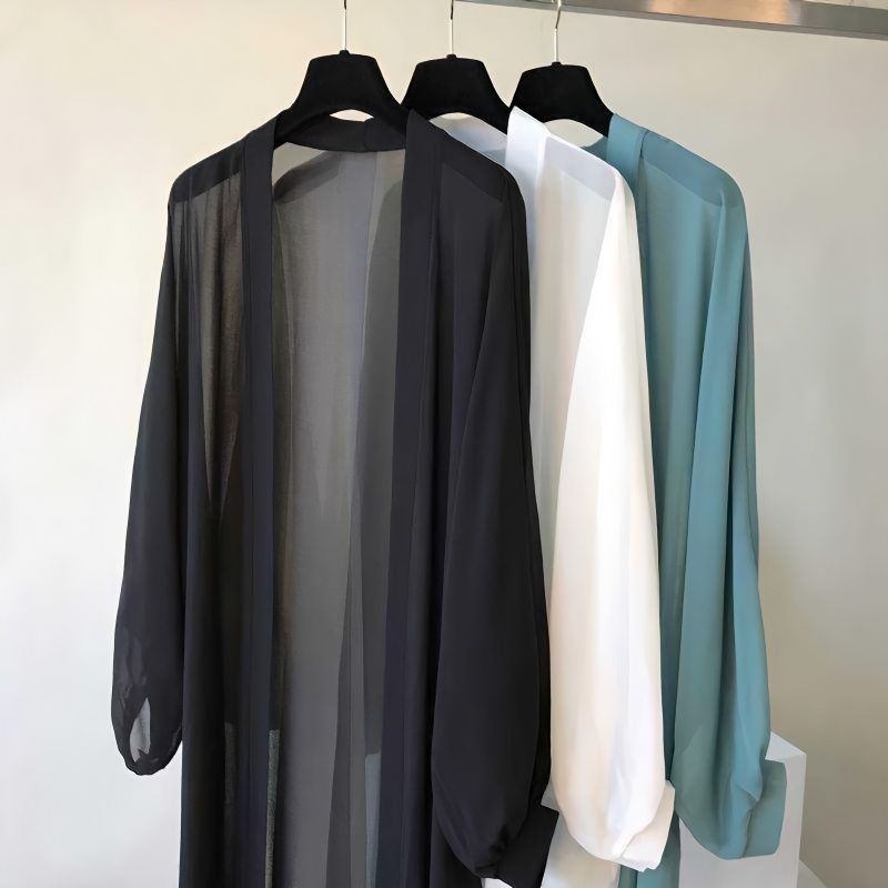 Chiffon bask in Clothes of cool and refreshing no buckle loos Chiffon ...