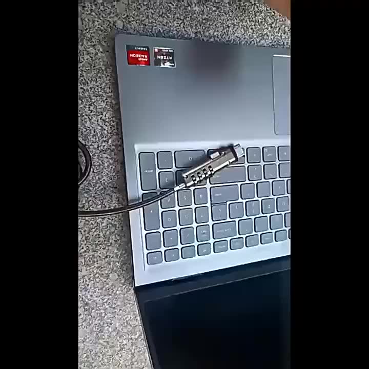 KIPRUN Laptop Cable Lock, Computer Security Cable Lock, Alloy 4 Digital ...