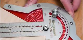 Multifunctional Angle Precision Measurement Woodworking Edge Ruler with ...