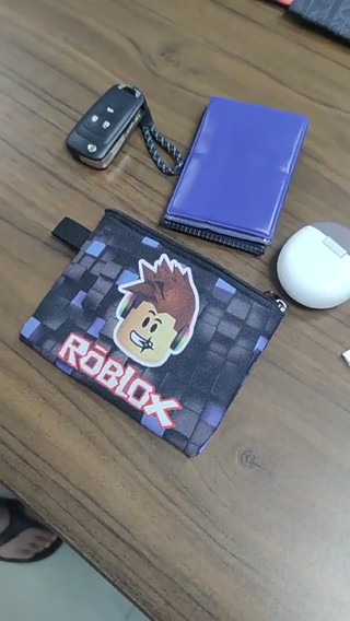 LUMINISCENCIA Roblox Coin Purse, High Capacity Cloth Cartoon Small ...