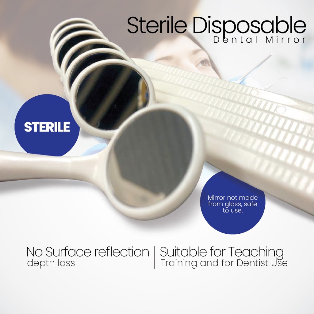 Great Quality STERILE Disposable Dental Mirror | Shopee Malaysia