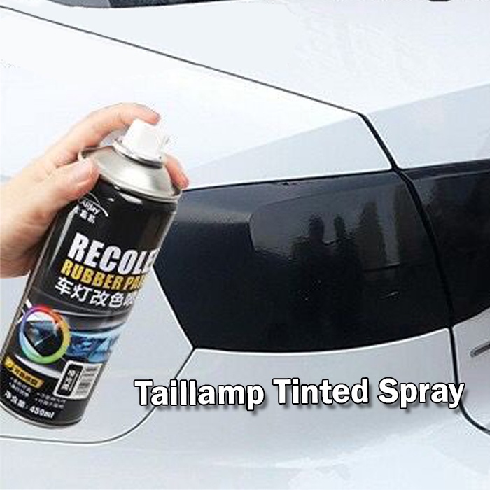 Primo Car Tail lamp Headlamp Chrome Tinted Spray Car Rear Lamp Rubber ...