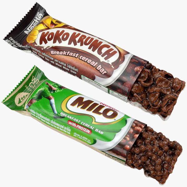 Nestle KOKO KRUNCH Breakfast Cereal Bar (25g) MILO CHOCO Bar (23.5g ...