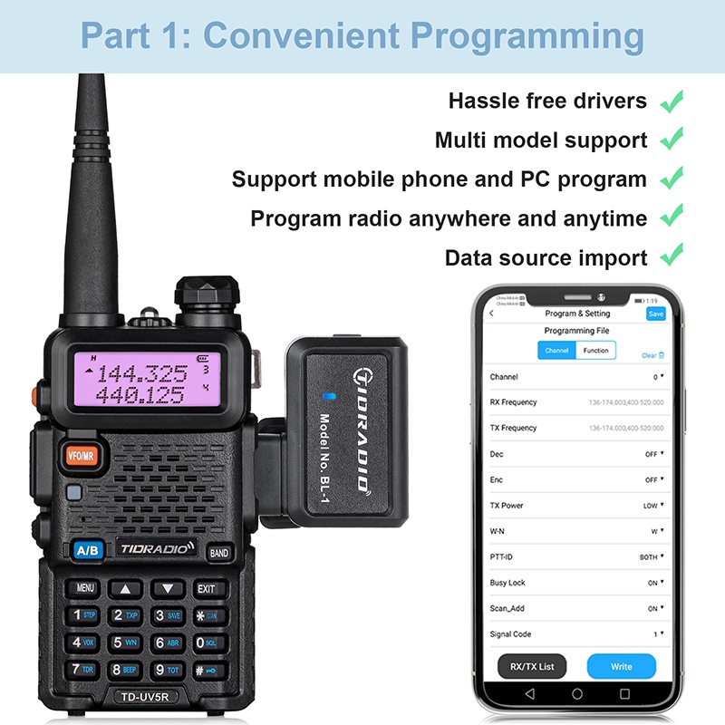 *COD*TIDRADIO wireless programmer is suitable for various models of ...