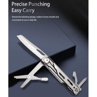 EDC Mini Leatherman Wave Style Type GHK6B 7 in 1 Multitool Scissor ...