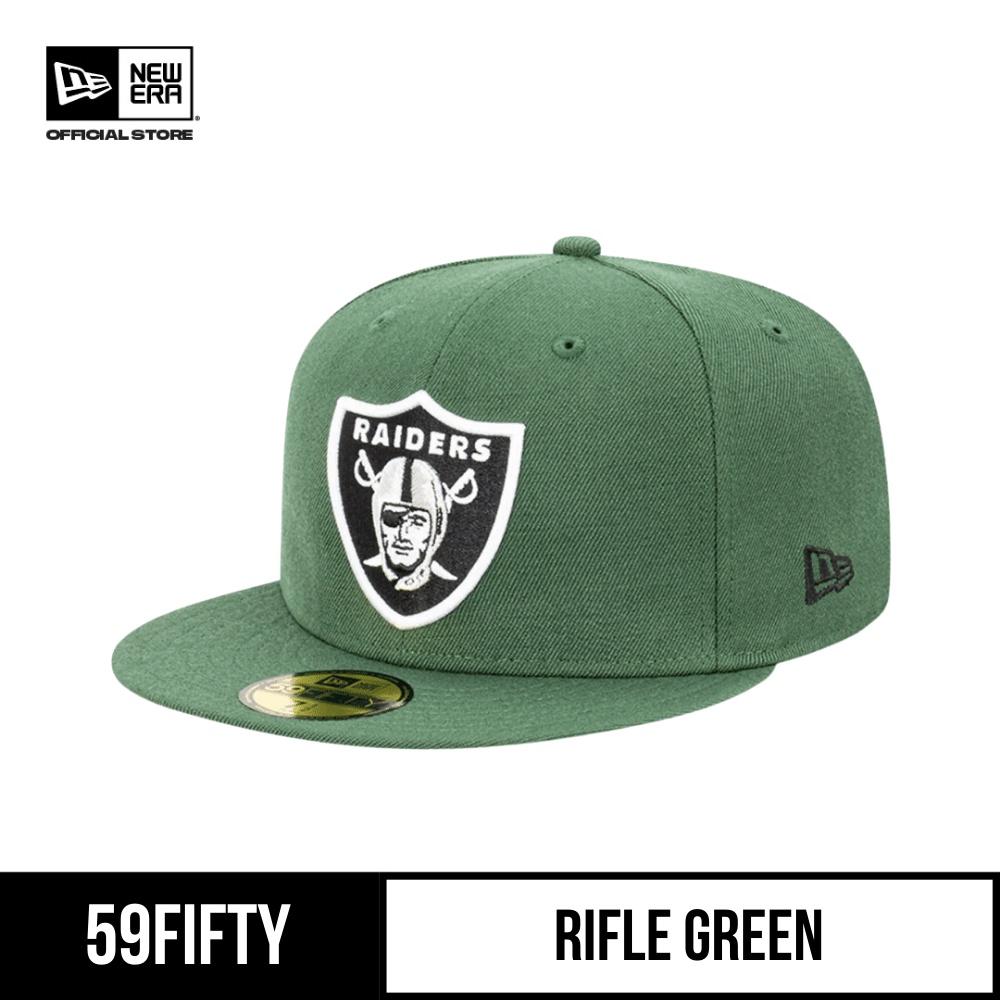 New Era 59FIFTY Las Vegas Raiders Rifle Green Fitted Cap | Shopee Malaysia