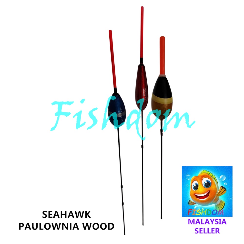 FISHDOM SEAHAWK PAULOWNIA WOOD 210016 / 210025 / 210065 FISHING LURE ...