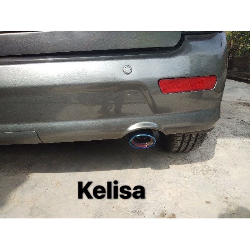 : UNIVERSAL MINI EXHAUST TAIL PIPE RAINBOW PIPE MUFFLER TIP MYVI AXIA ...