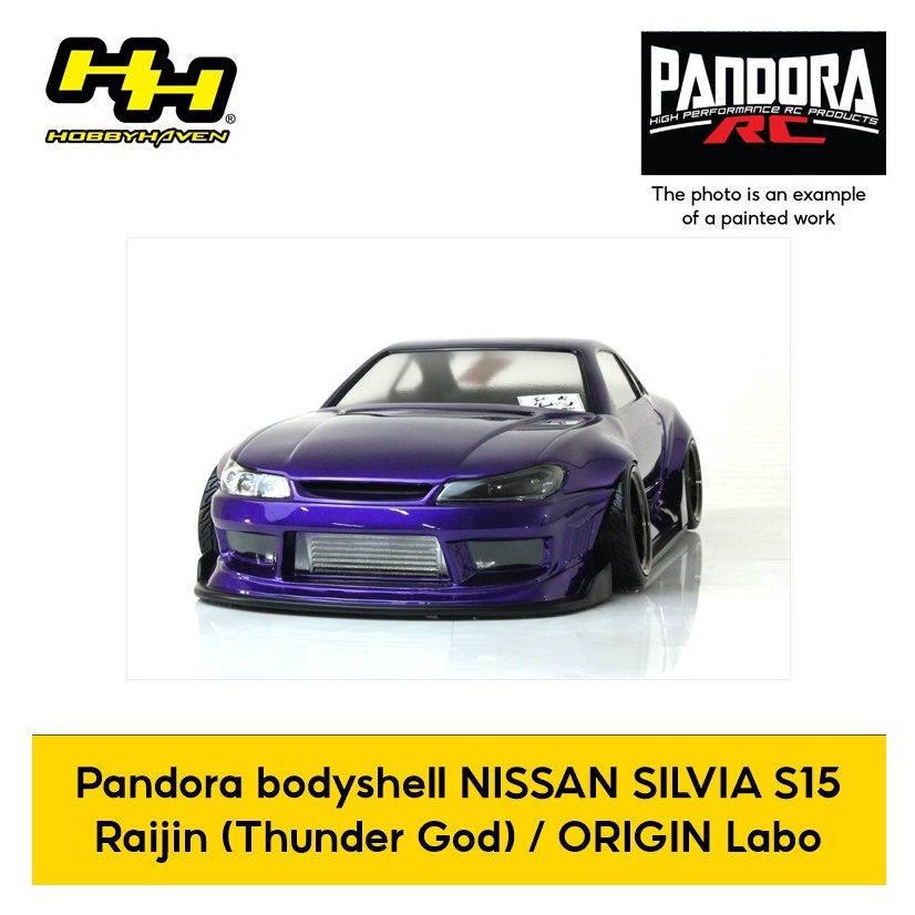 Hobby Haven Pandora bodyshell NISSAN SILVIA S15 Raijin (Thunder God ...