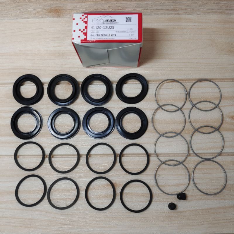 NISSAN SKYLINE R32, R33, R34, Z32, SLIVIA S14 FRONT 4POT CALIPER DISC ...