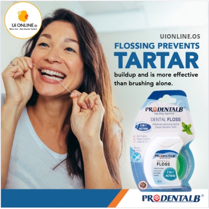 Prodental B Dental Floss 2 in 1 Action 50m | Shopee Malaysia