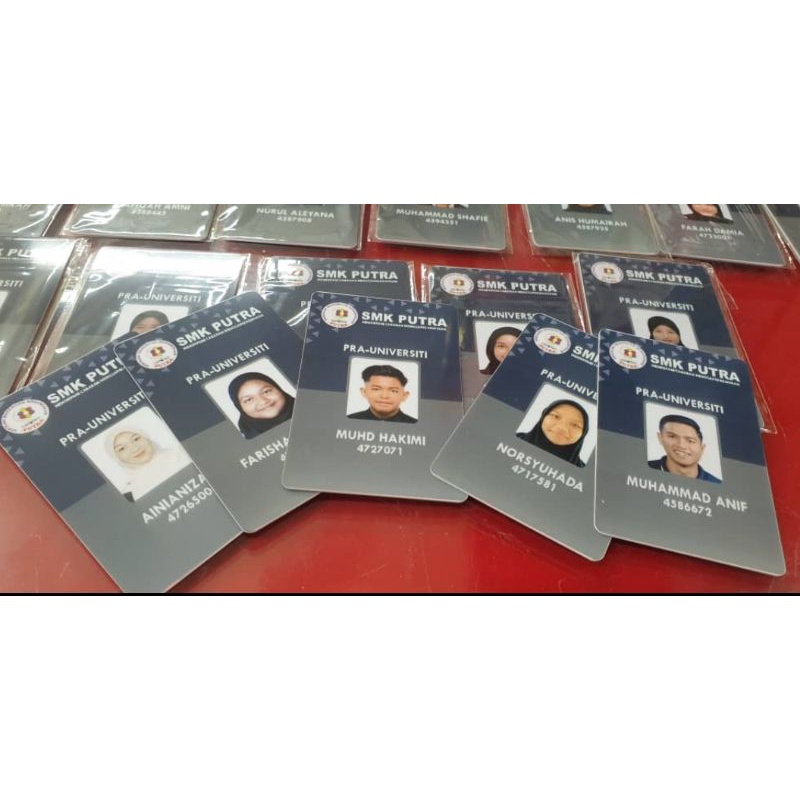 ID CARD / Kad Matrik / Member card/ Matrik card/ Kad Pelajar / kad pra ...