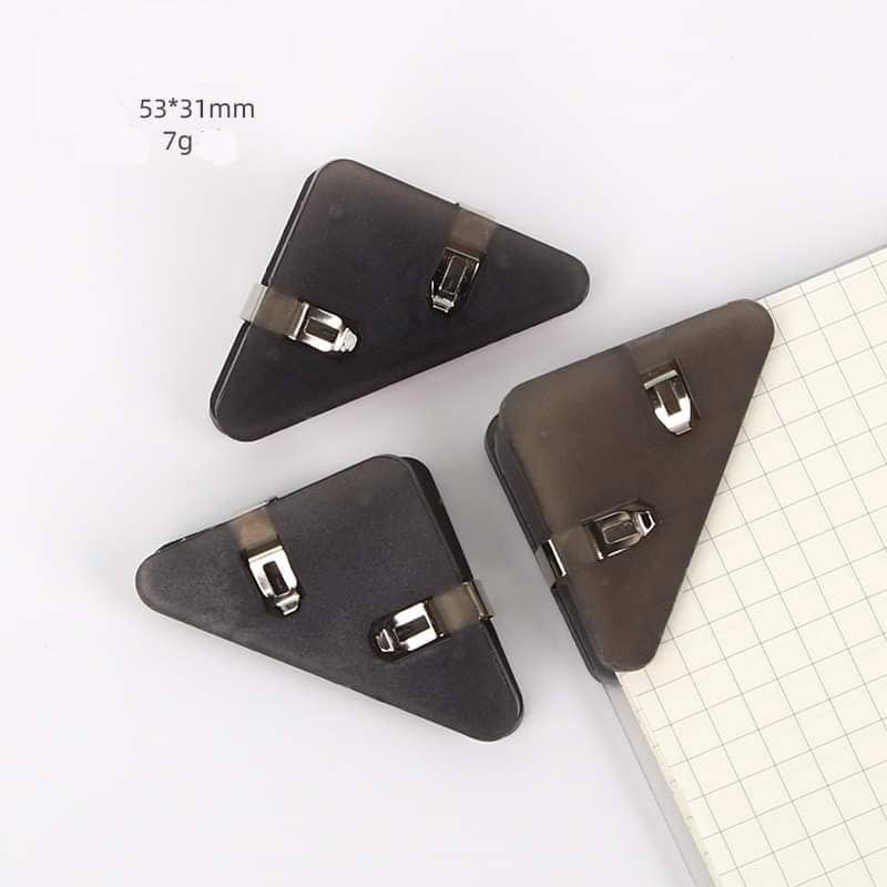 Triangle Clips Test Paper Clip Corner Clip Cute Memo Clip Holder / Edge ...