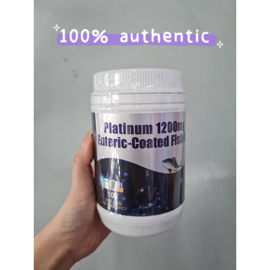Platinum 1200mg Omega Fish Oil Enteric coated 🔥New Zealand 🔥powerlifter ...