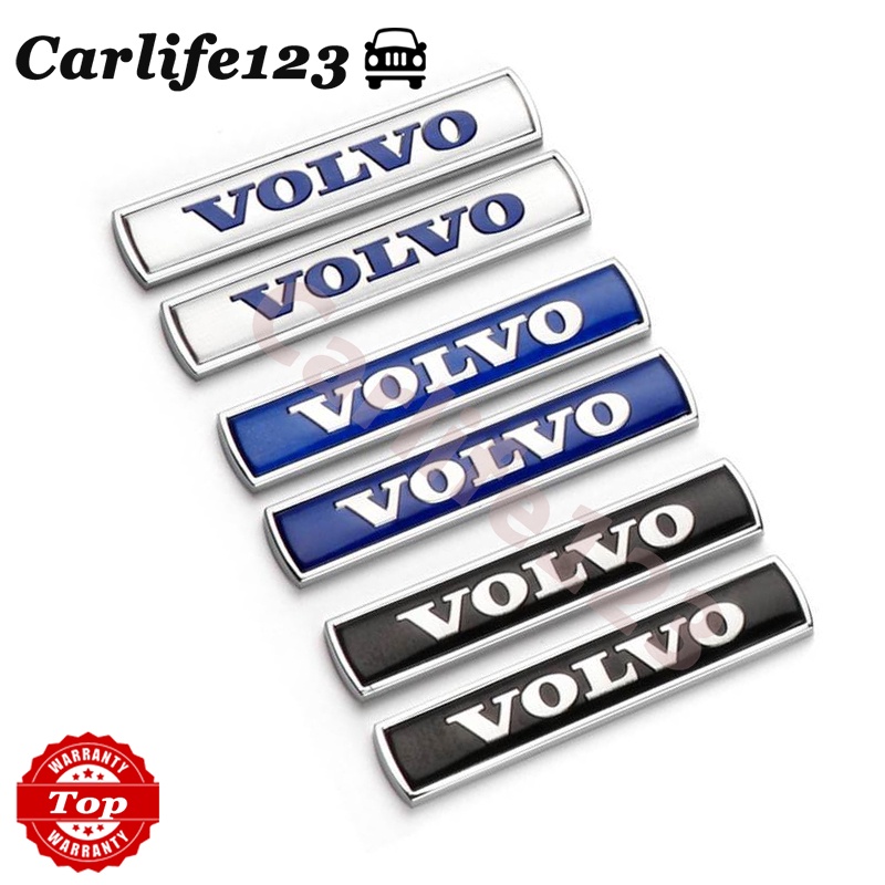 2pcs Metal Volvo Logo Car XC40 XC60 V40 S60L S90 Fender Side Emblem ...