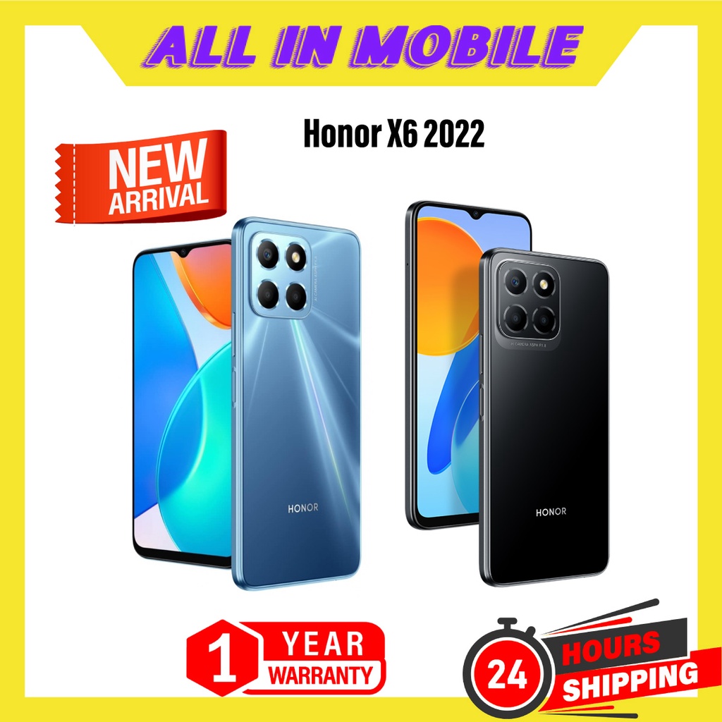 Honor X6 [128GB ROM+4GB RAM | 5000Mah] - 1 Year Warranty | Shopee Malaysia