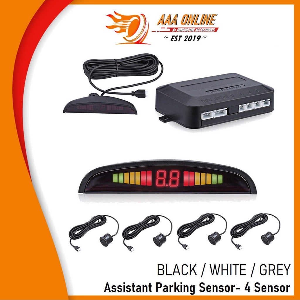 [AAAONLINE] Car Parking Sensor Reverse Sensor Car Assistant Parking ...