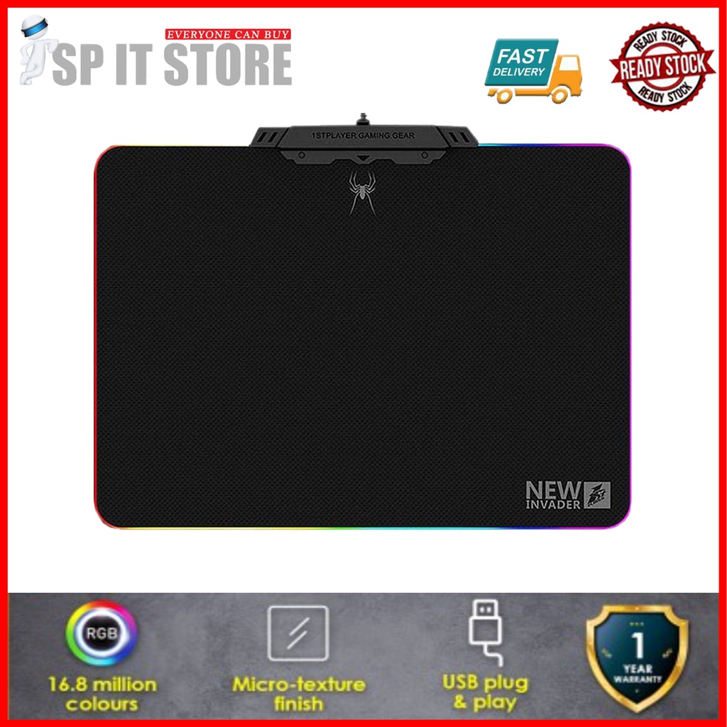 BABOON KING BK-17-RGB 17" E-SPORT RGB GAMING MOUSE PAD | Shopee Malaysia