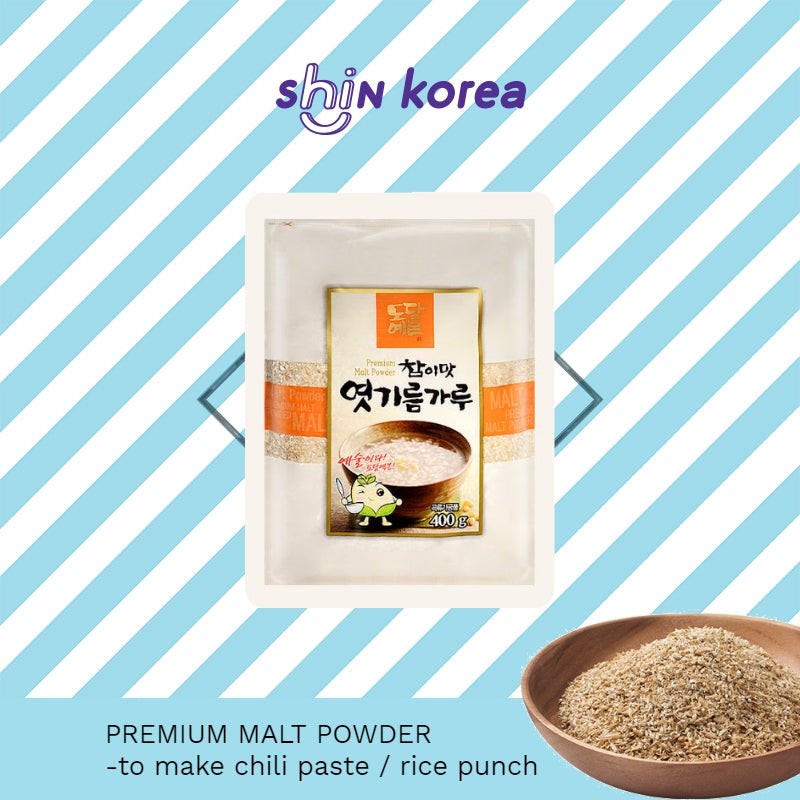 SHIN·KOREA Dodam Premium Malt Powder | 优质麦芽粉 | 엿기름가루 Yeotgireum-garu ...