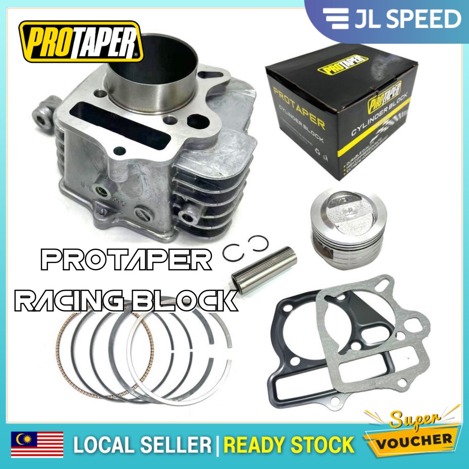 PROTAPER RACING CYLINDER BLOCK SET LC135/ FZ150/ SRL115FI/ RS150/ RSX 150/ EX5 CLASS1/ DREAM ...