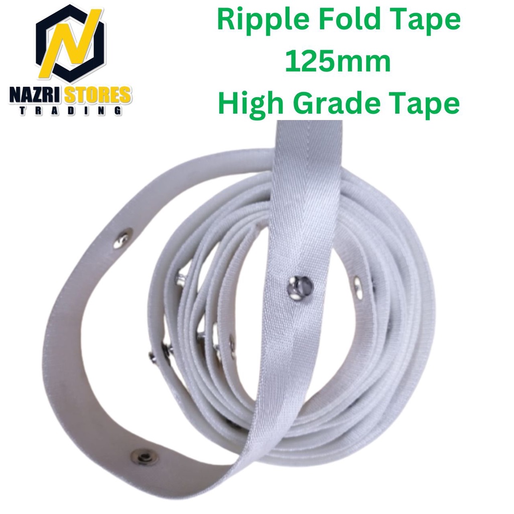Ripple Fold Tape S Track Tape for Curtain Snake Plate Design - Curtain ...
