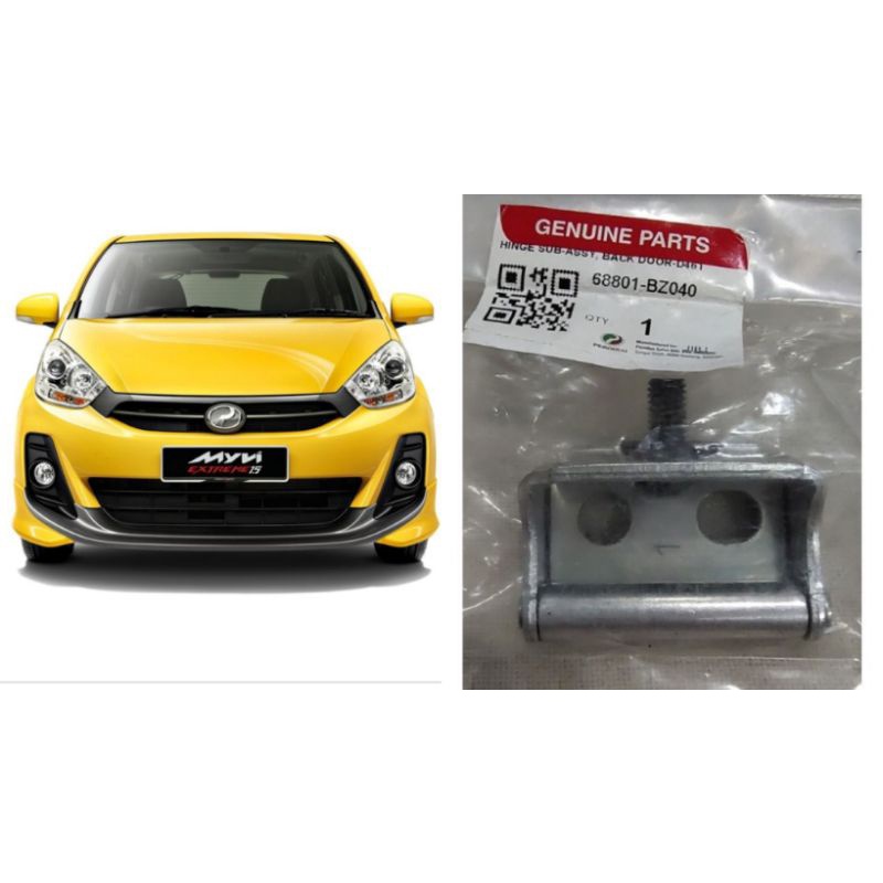 ORIGINAL PERODUA MYVI LAGI BEST ICON 2011-2017 ALZA REAR BONNET HINGE ...