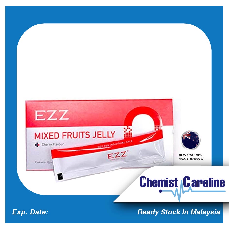 [100% AUTHENTIC] EZZ Mixed Fruit Jelly 15gx7pack/box | Shopee Malaysia
