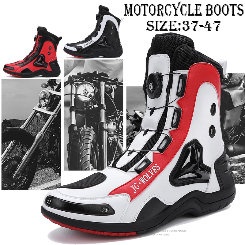 High Quality Motorcycle Touring Boots Road Motorcycle Riding Boots ...