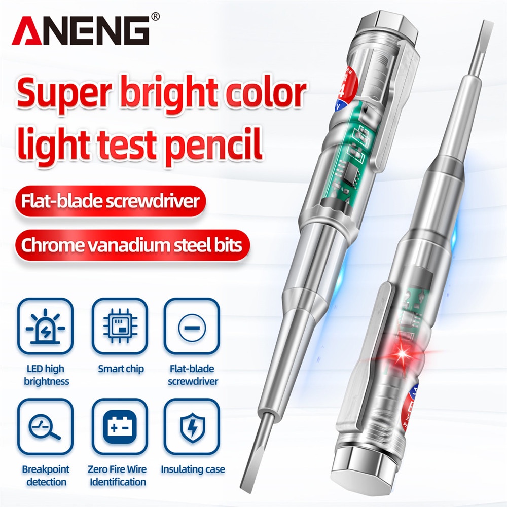 ANENG B14 24-250V Tester Electric Induced Electric Screwdriver Probe ...