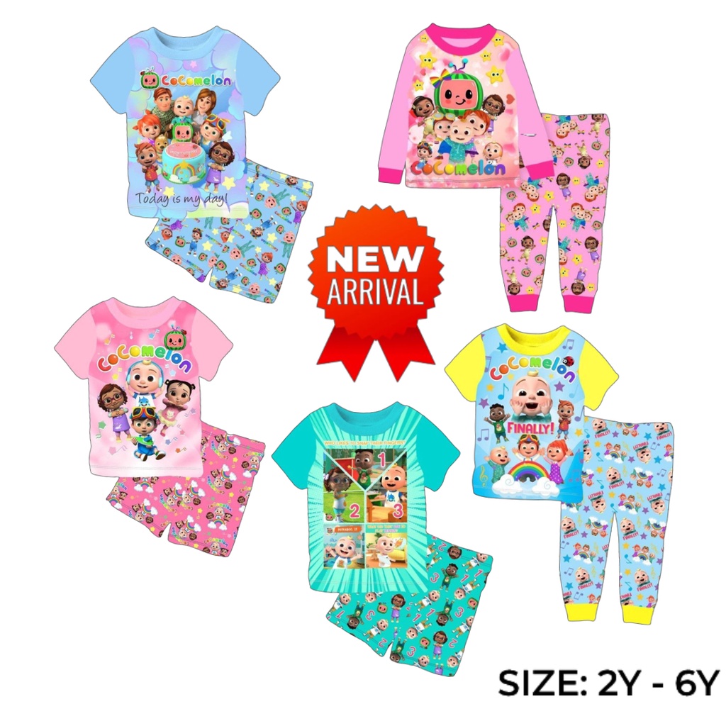 Cocomelon Pyjamas Budak Baju Tidur (4) | Shopee Malaysia