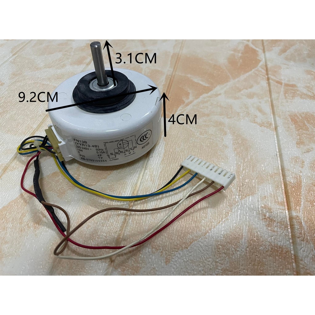 3 Speed fan motor blower ( UNIVERSAL ) Air Conditioner indoor unit ...