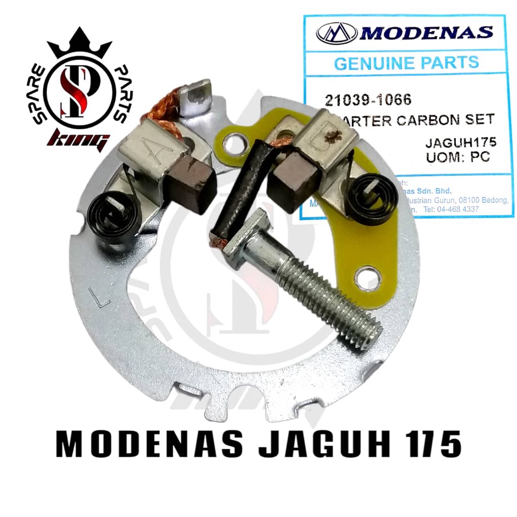 MODENAS JAGUH175 JAGUH 175 STARTER CARBON SET | Shopee Malaysia