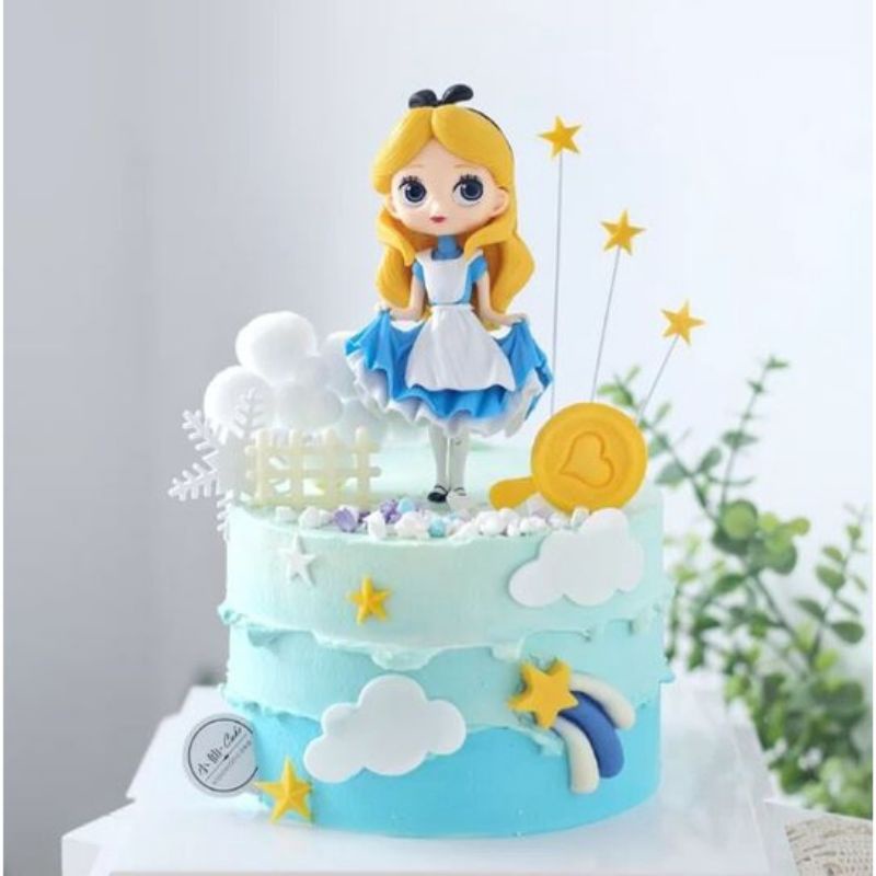 KL Stock @ Princess PVC Alice Birthday Girl Decoration Cake Topper ...