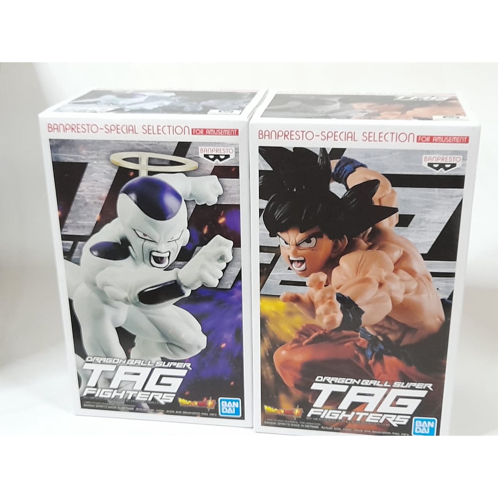 Original Banpresto Frieza + Son Goku Set Dragon Ball Super TAG Fighters ...