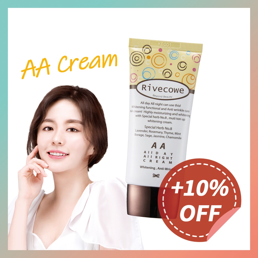 🇰🇷 [Rivecowe] Immediate-whitening-effect AA Cream 40ml | Shopee Malaysia