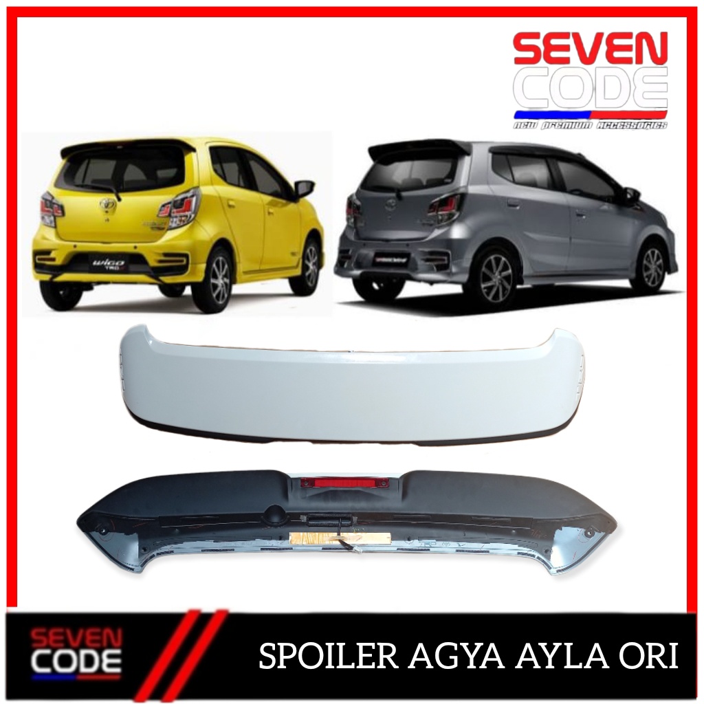 Original AGYA AYLA TRD PLASTIC SPOILER | Shopee Malaysia